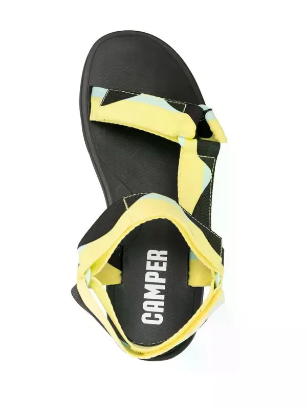 Camper Graphic-print Touch-strap-fastening Sandals