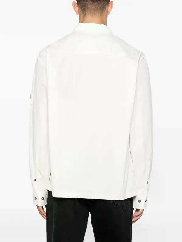 C.P. COMPANY Zip-up Gabardine Overshirt