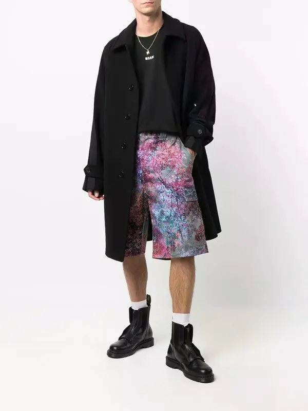 MSGM Logo-print Cotton T-shirt - Black