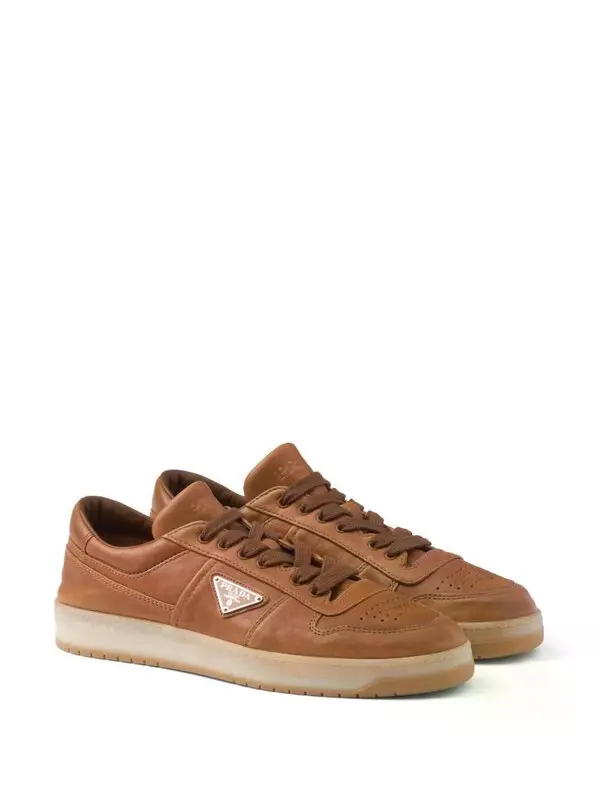 Prada Downtown Nappa Leather Sneakers