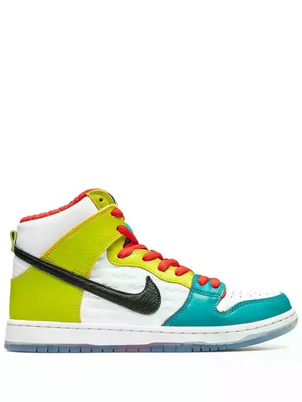 Nike X Froskate Sb Dunk High Pro All Love Sneakers - Green