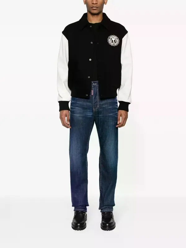 Dsquared2 642 Straight-leg Jeans - Blue