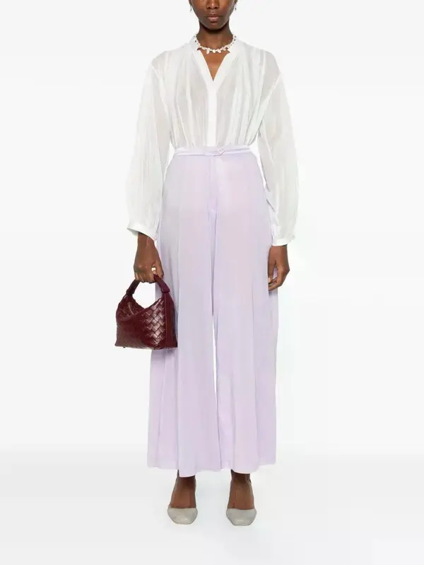 FORTE_FORTE Semi-sheer Shirt