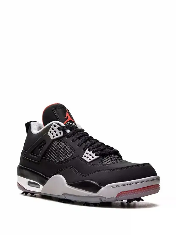 JORDAN Air 4 Golf Sneakers - Black