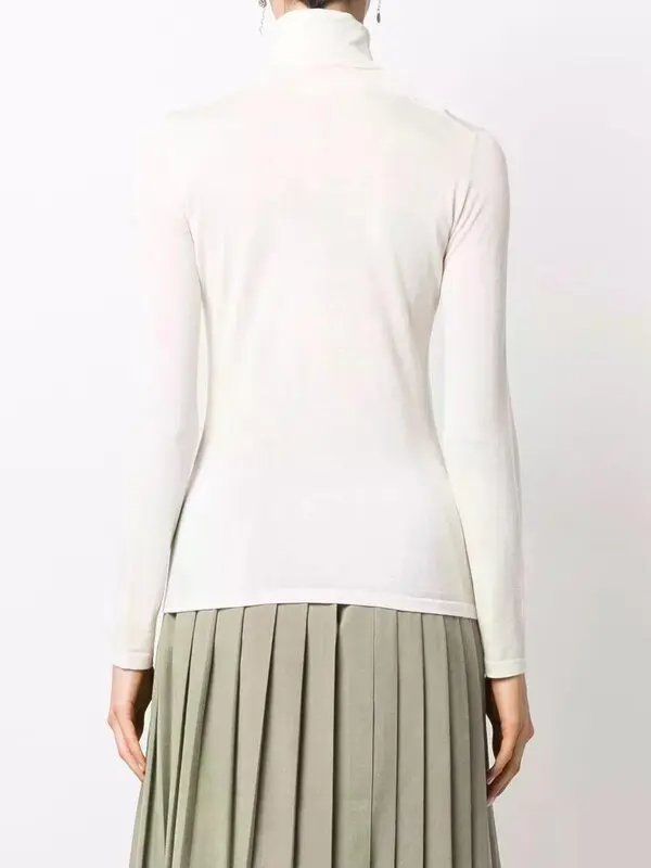 LISKA Fine-knit Roll-neck Jumper