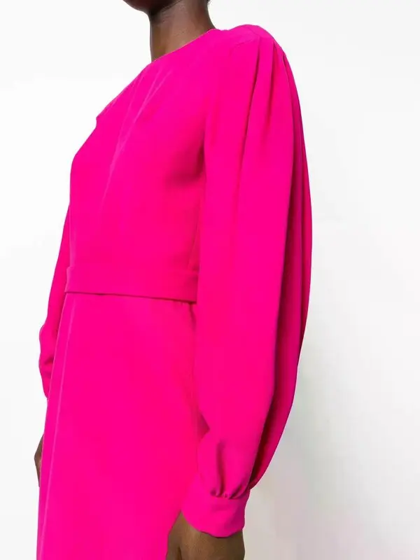 GIOVANNI BEDIN Balloon-sleeved Fitted Dress