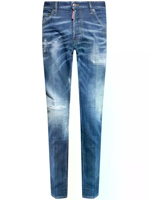Dsquared2 Distressed Regular-fit Jeans