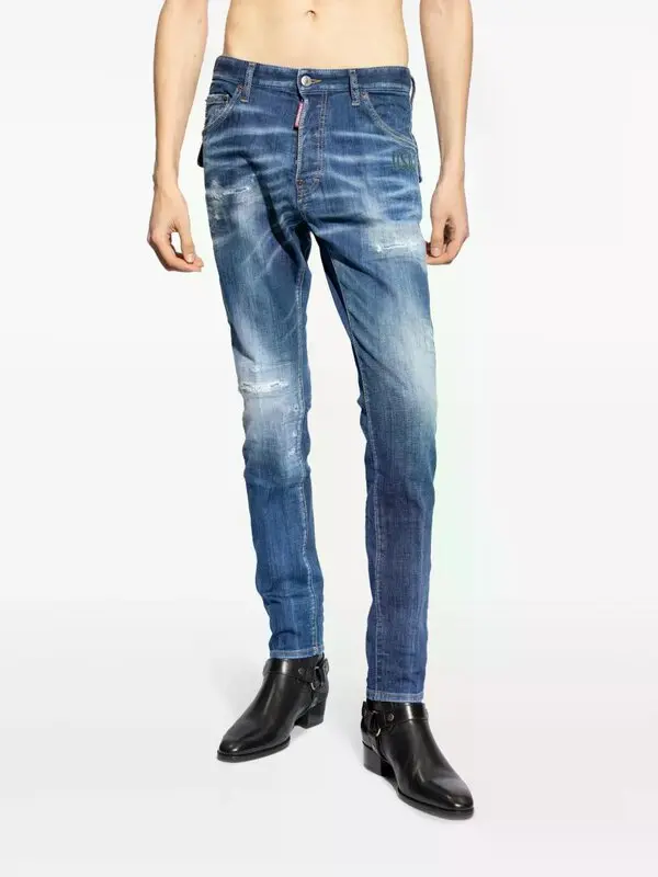 Dsquared2 Distressed Regular-fit Jeans