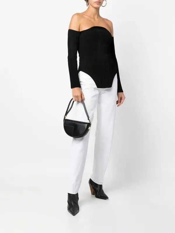 PATOU Le Petit Shoulder Bag - Black