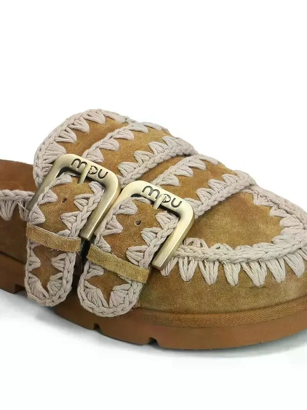 Mou Suede Mules