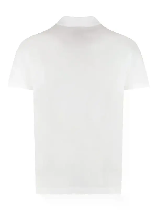 Paul & Shark Logo-embroidered Polo Shirt - White