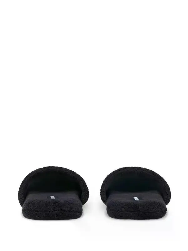 Dolce & Gabbana Leopard-print Terry Slippers