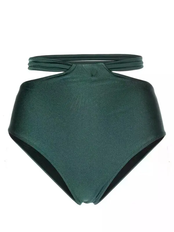 PatBO Cut-out High-waisted Bikini Bottom