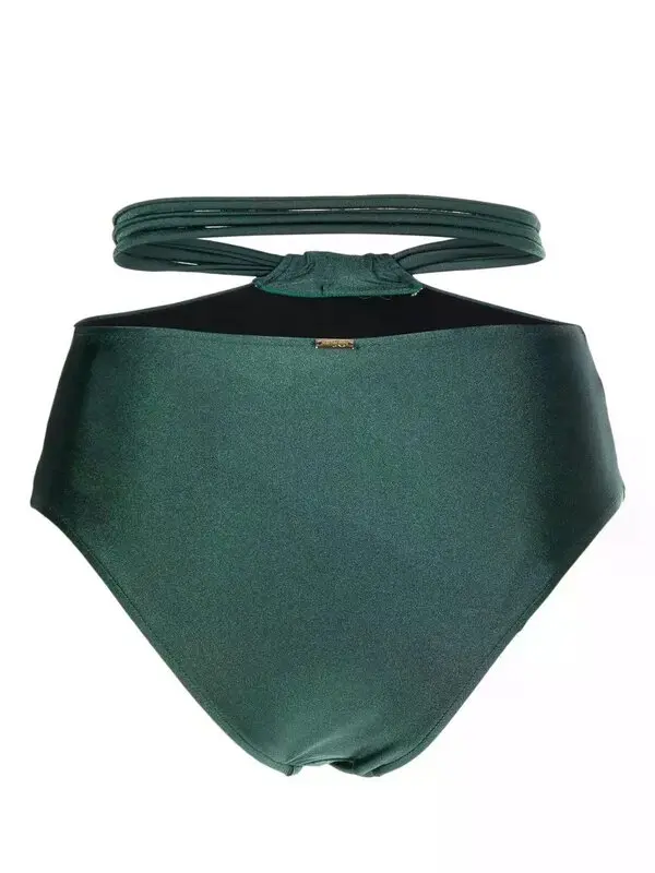 PatBO Cut-out High-waisted Bikini Bottom