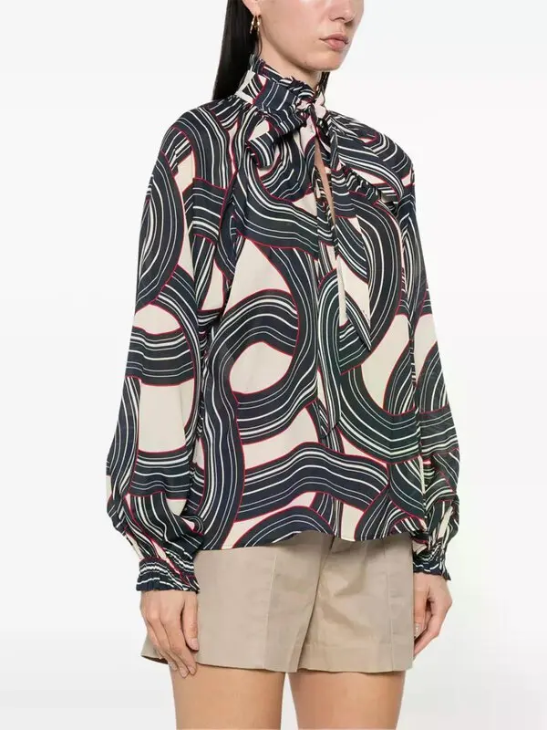 La DoubleJ Cerere Blouse - Neutrals