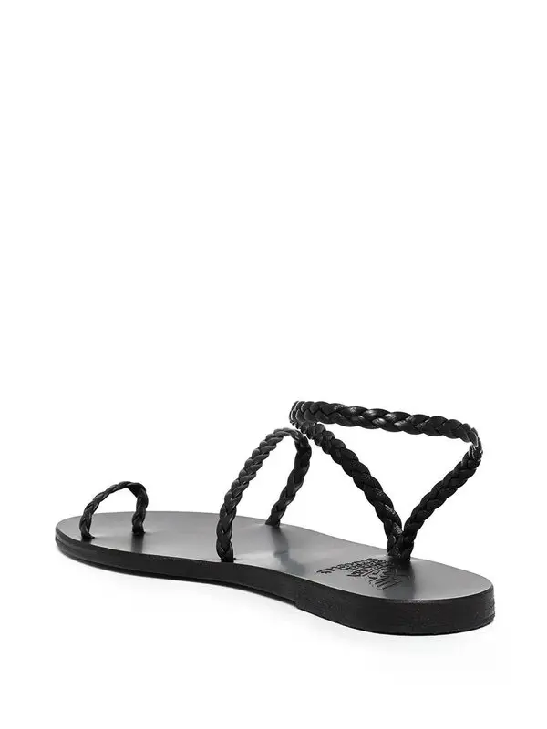 ANCIENT GREEK SANDALS Eleftheria Braided Leather Sandals