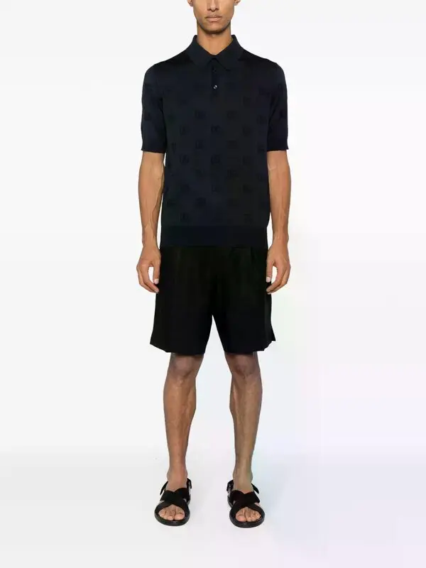 Dolce & Gabbana Pleated Linen Shorts