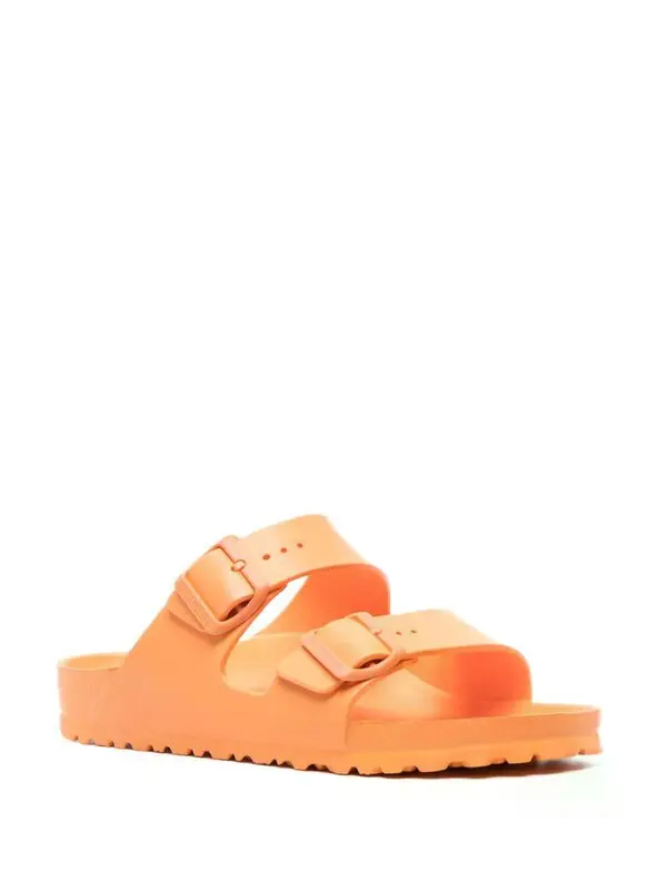 BIRKENSTOCK Arizona Decorative-buckle Slides - Orange