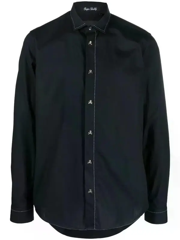 Philipp Plein Contrast Stitch Shirt
