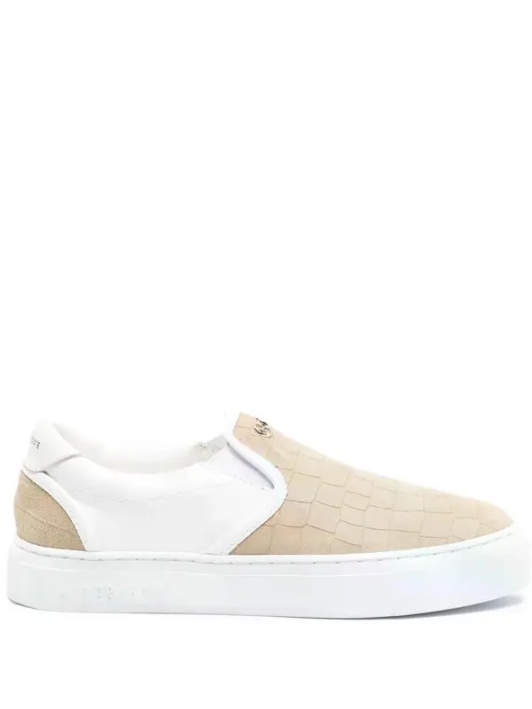 HIDE&JACK Fuji Croco Sneakers - Neutrals