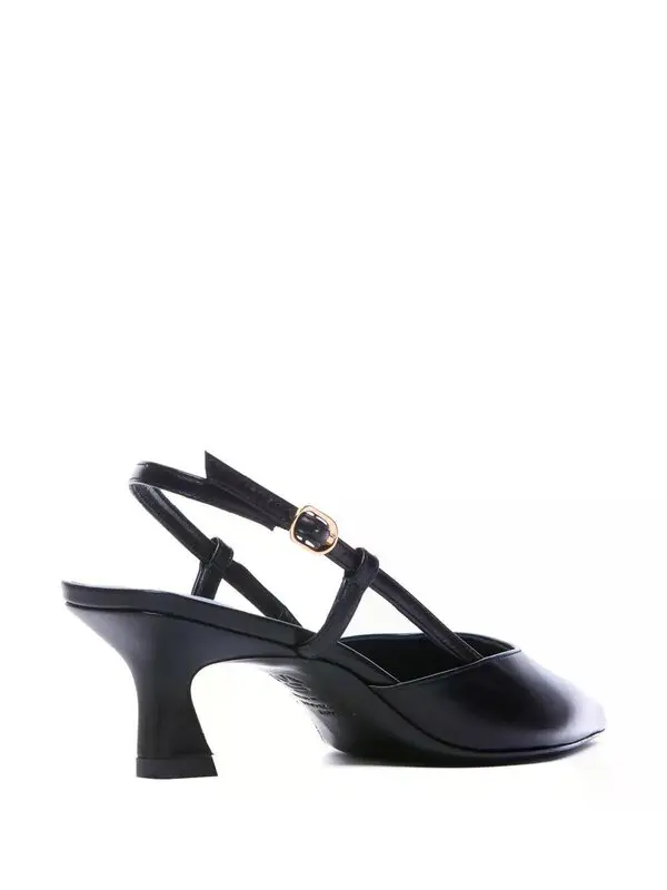 STUART WEITZMAN 50mm Vinnie Slingback Pumps - Black