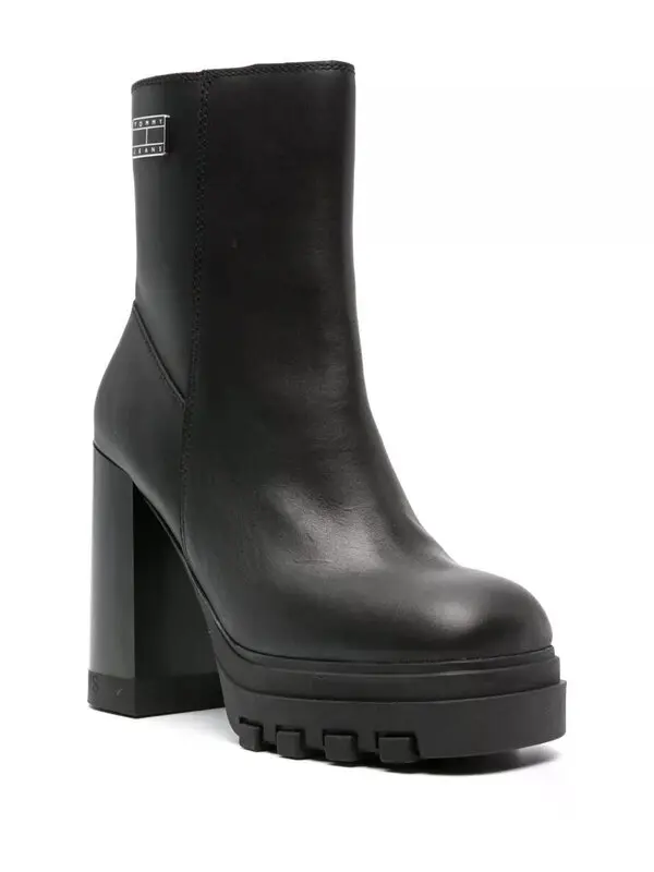 Tommy Hilfiger 120mm Logo-print Ankle Boots