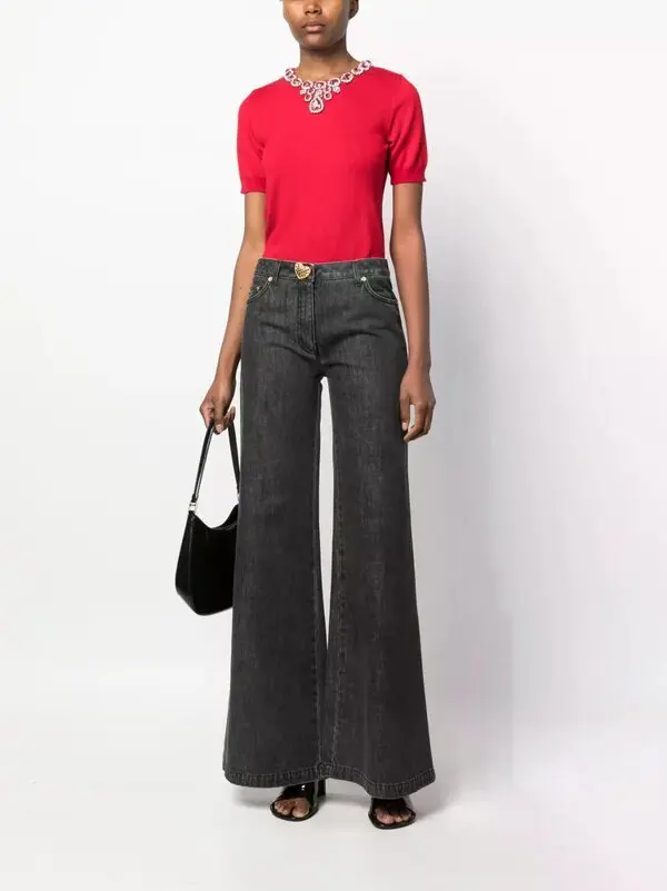 Moschino Flared Denim Jeans