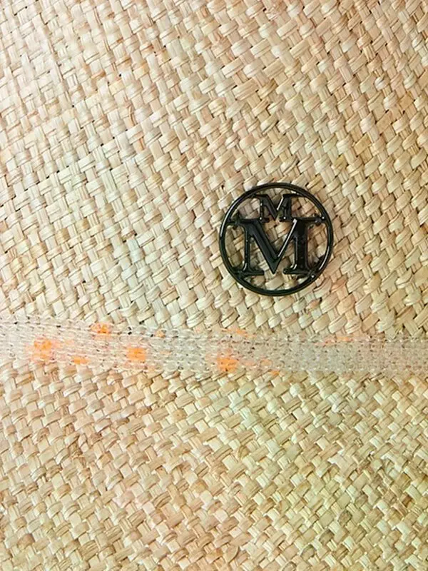 MAISON MICHEL Arsene Raffia Cloche Hat