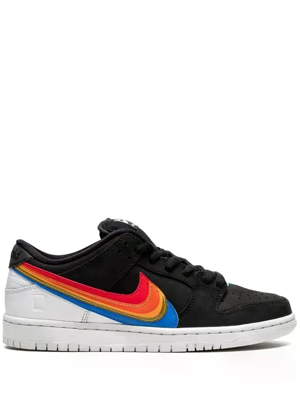 Nike X Polaroid Sb Dunk Low Sneakers - Black