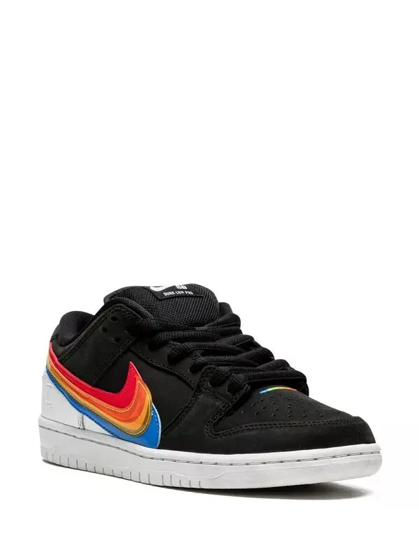Nike X Polaroid Sb Dunk Low Sneakers - Black
