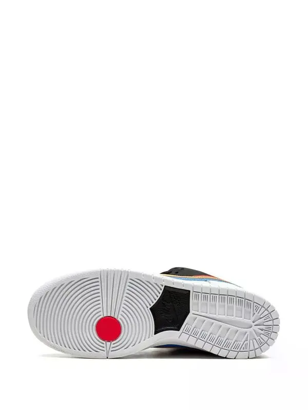 Nike X Polaroid Sb Dunk Low Sneakers - Black