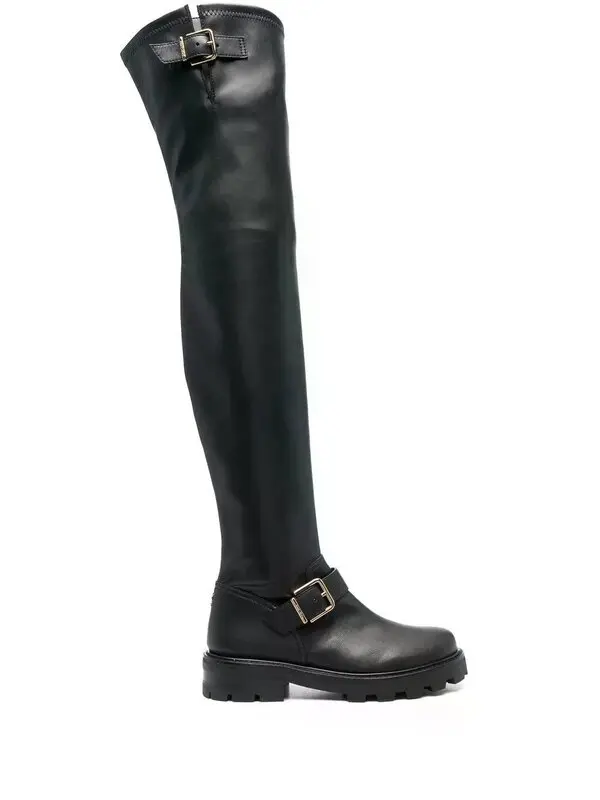 JIMMY CHOO Biker Ll Over-the-knee Boots