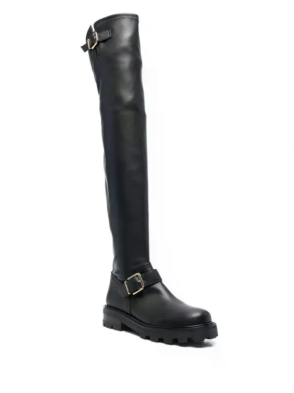 JIMMY CHOO Biker Ll Over-the-knee Boots