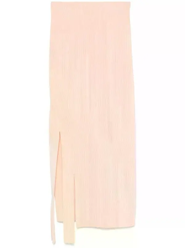 Victoria Beckham Ribbed-knit Maxi Skirt