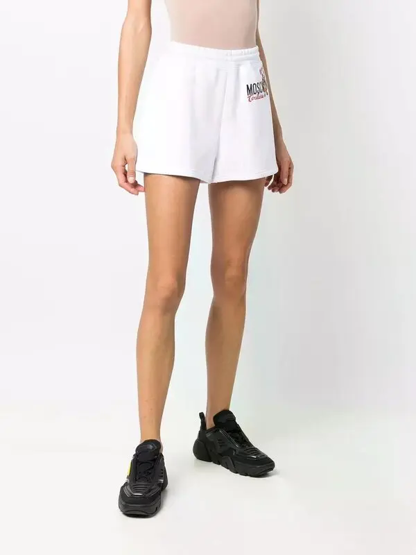 Moschino X Kellog's Logo-printed Track Shorts