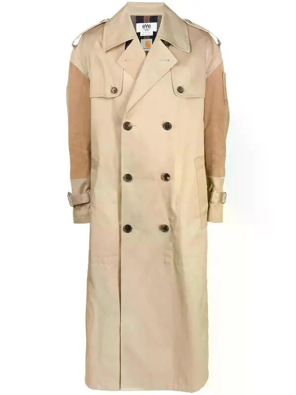 Junya Watanabe X Carhartt Panelled Trench Coat