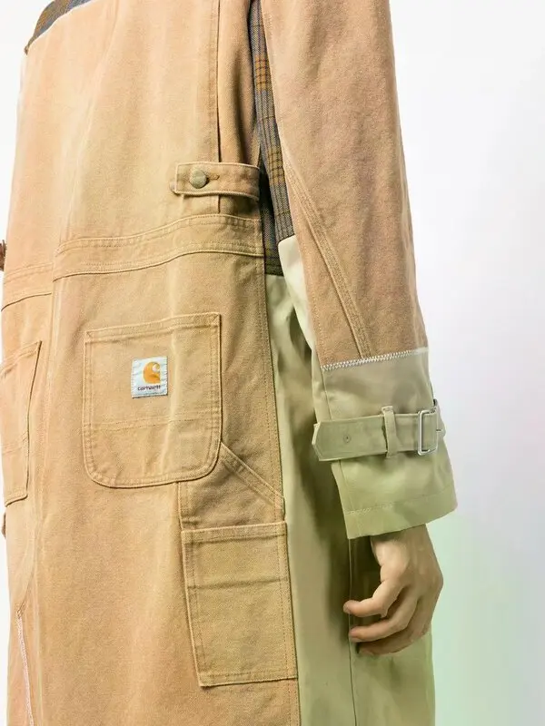 Junya Watanabe X Carhartt Panelled Trench Coat