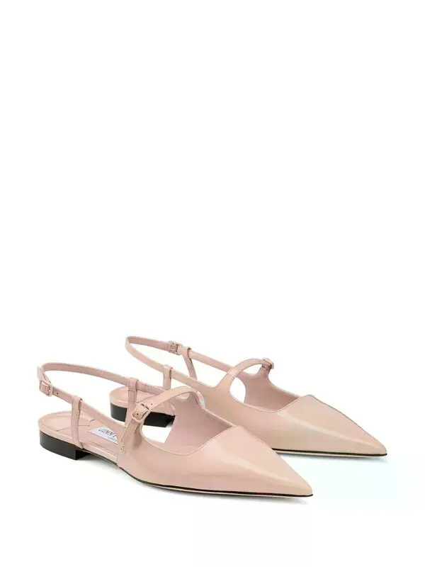 JIMMY CHOO Didi Ballet Flats - Neutrals