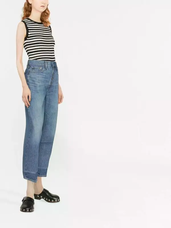 Polo Ralph Lauren Wide-leg Cropped Jeans