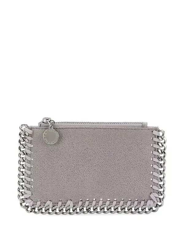 Stella McCartney Falabella Zipped Wallet - Grey