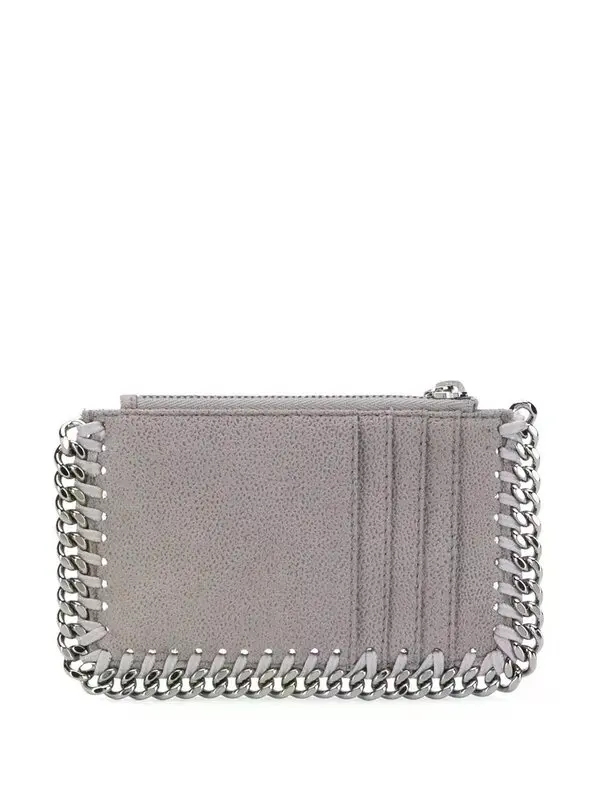 Stella McCartney Falabella Zipped Wallet - Grey