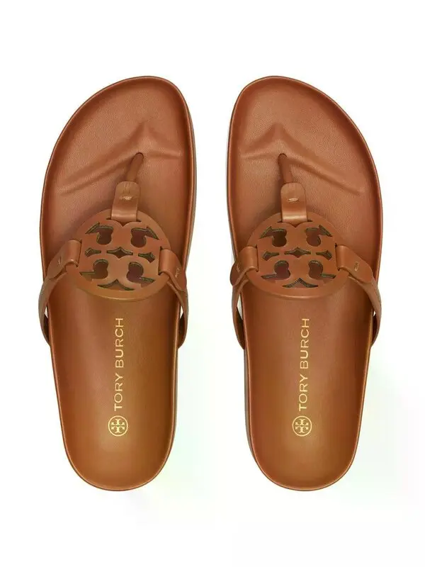 Tory Burch Miller Thong-strap Sandals - Brown
