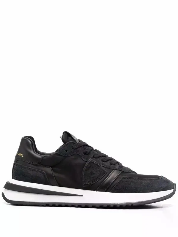 Philippe Model Low-top Lace-up Sneakers - Black