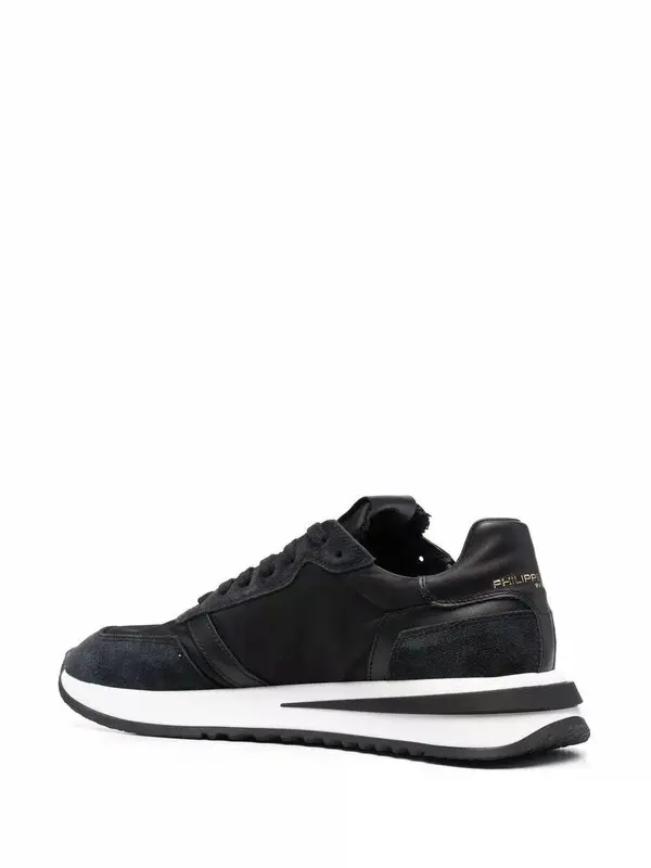 Philippe Model Low-top Lace-up Sneakers - Black