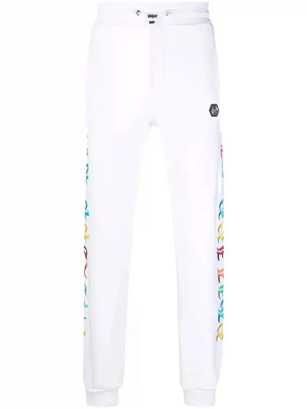 Philipp Plein Gothic Plein Logo Track Pants