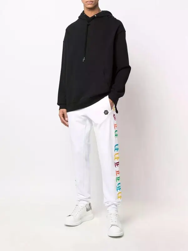 Philipp Plein Gothic Plein Logo Track Pants