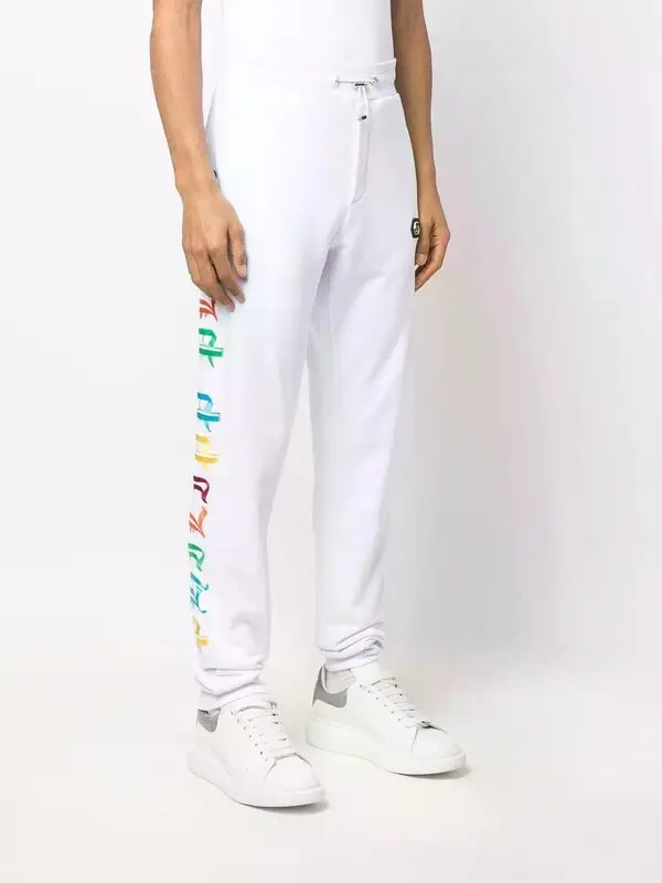 Philipp Plein Gothic Plein Logo Track Pants