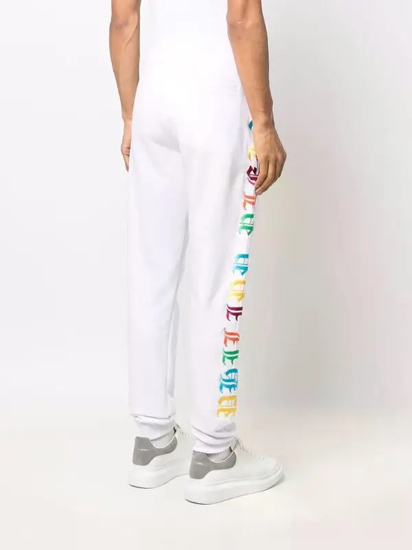 Philipp Plein Gothic Plein Logo Track Pants