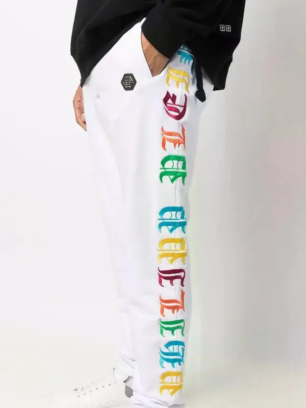 Philipp Plein Gothic Plein Logo Track Pants