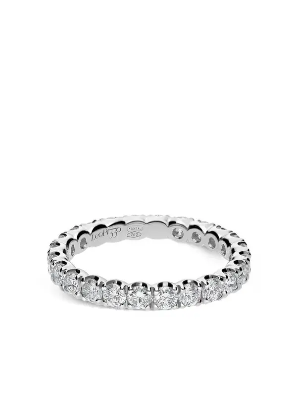 LEO PIZZO 18kt White Gold Diamond Ring - Silver